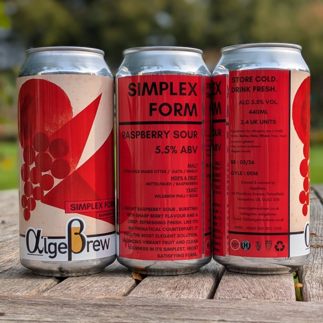 Simplex Form – AlgeBrew Brewery